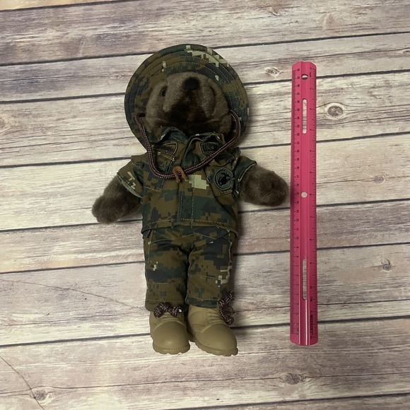 Toys | Vintage Bear Forces Of America Us Marine Corps Male Teddy Bear ...